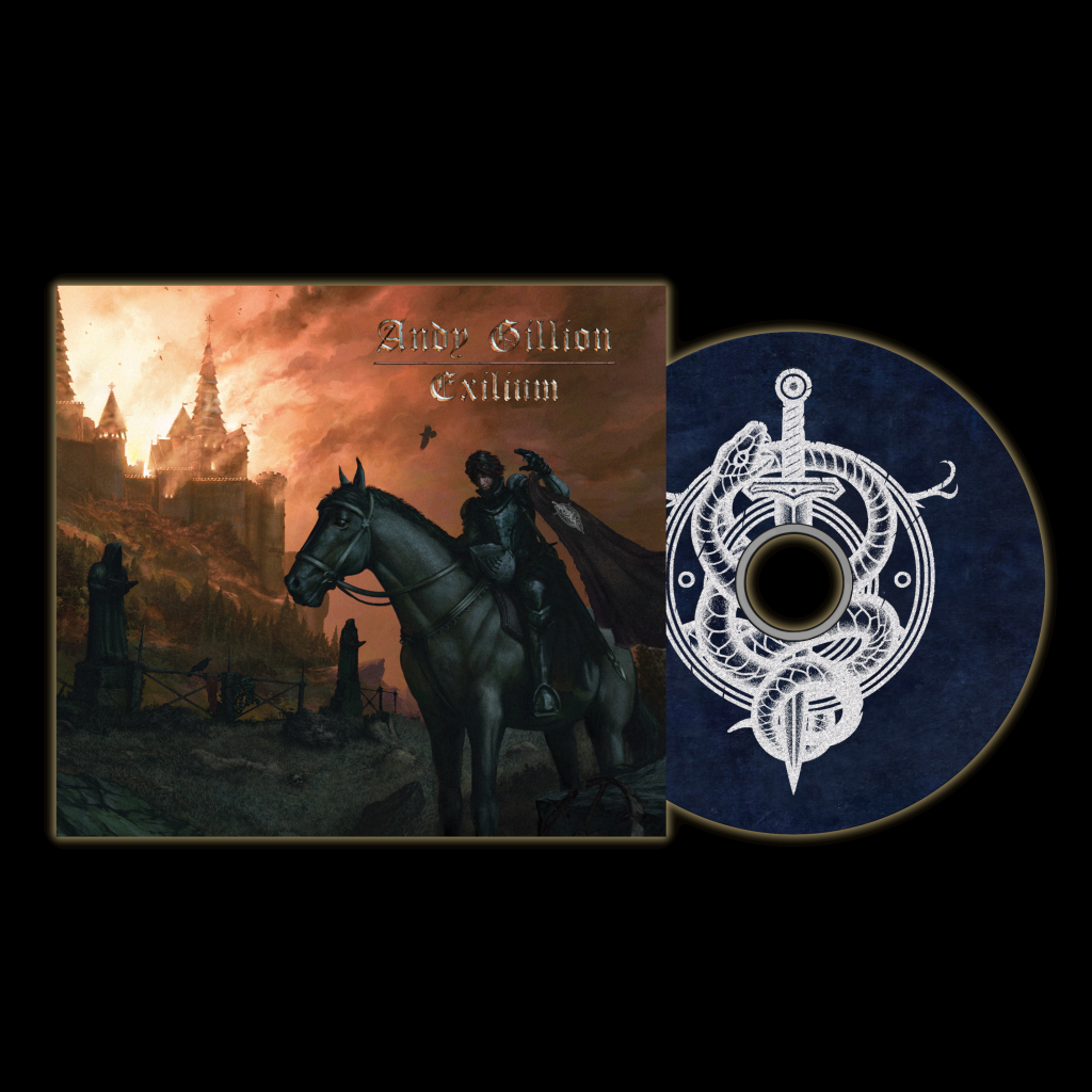 “Exilium” CD (signed) + download – Andy Gillion